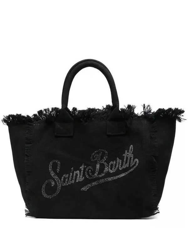MC2 SAINT BARTH Vanity Tote Bag - Black