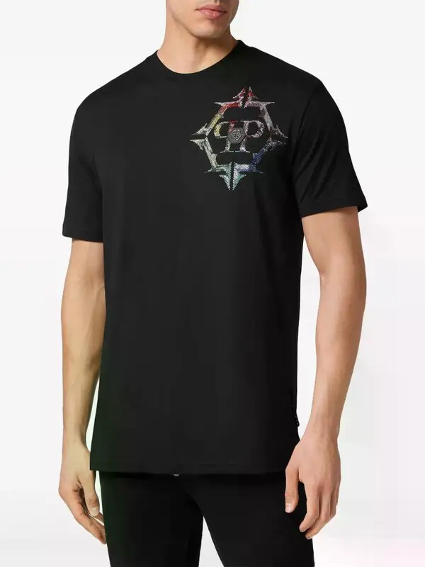 Philipp Plein Logo-patch Cotton T-shirt