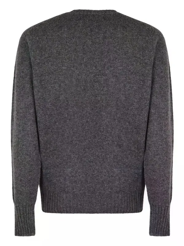 DRUMOHR Mélange-effect Jumper - Grey