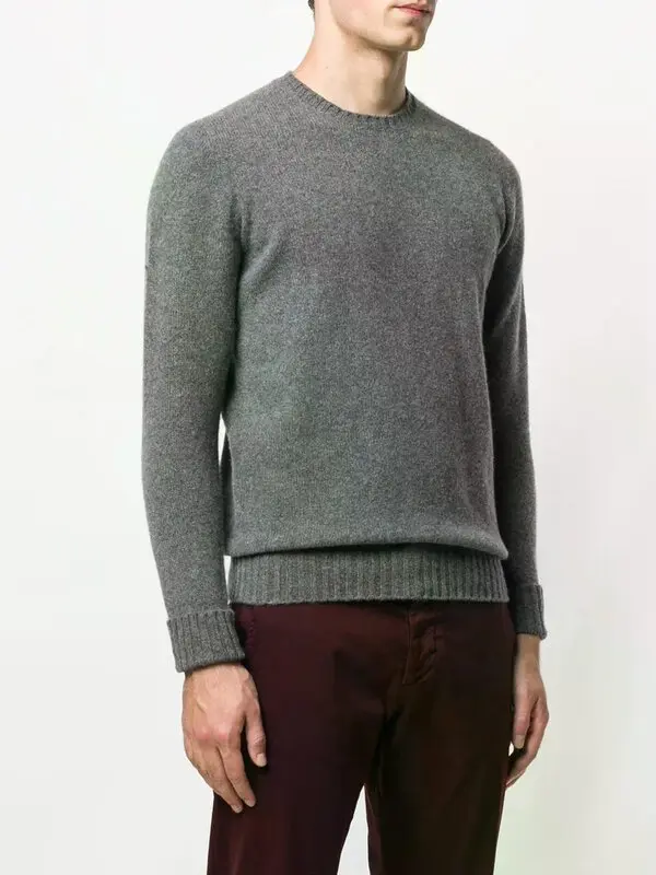 DRUMOHR Mélange-effect Jumper - Grey