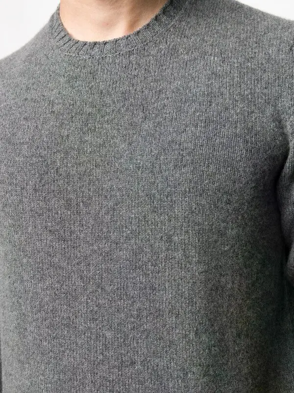 DRUMOHR Mélange-effect Jumper - Grey