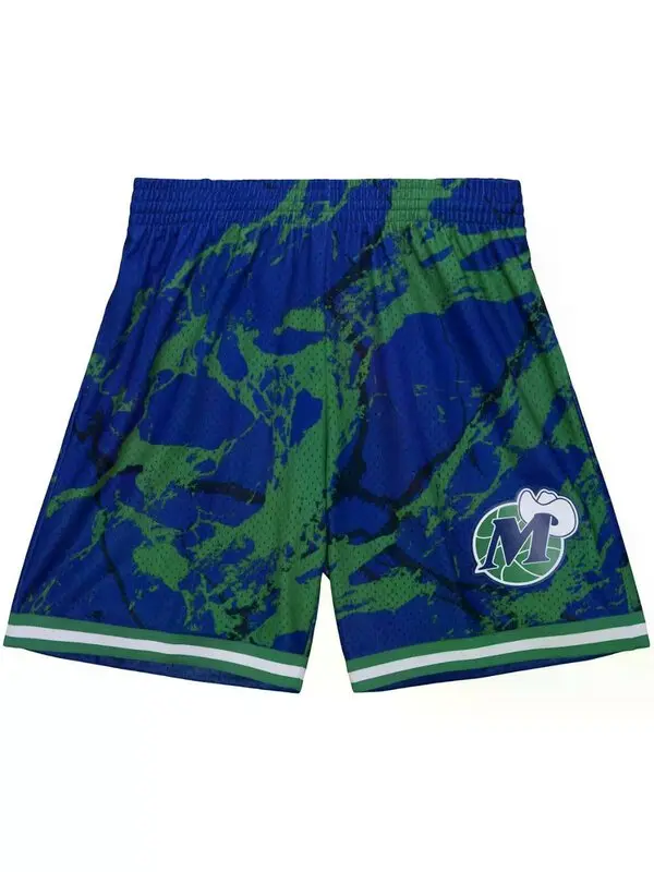 Mitchell & Ness Nba Dallas Mavericks 1998 Basketball Shorts - Blue