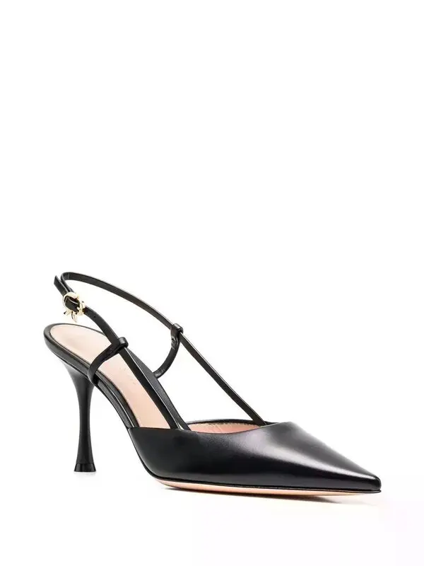 GIANVITO ROSSI Ascent 85mm Slingback Pumps - Black