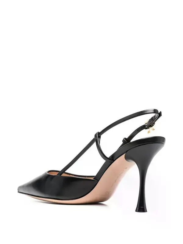 GIANVITO ROSSI Ascent 85mm Slingback Pumps - Black