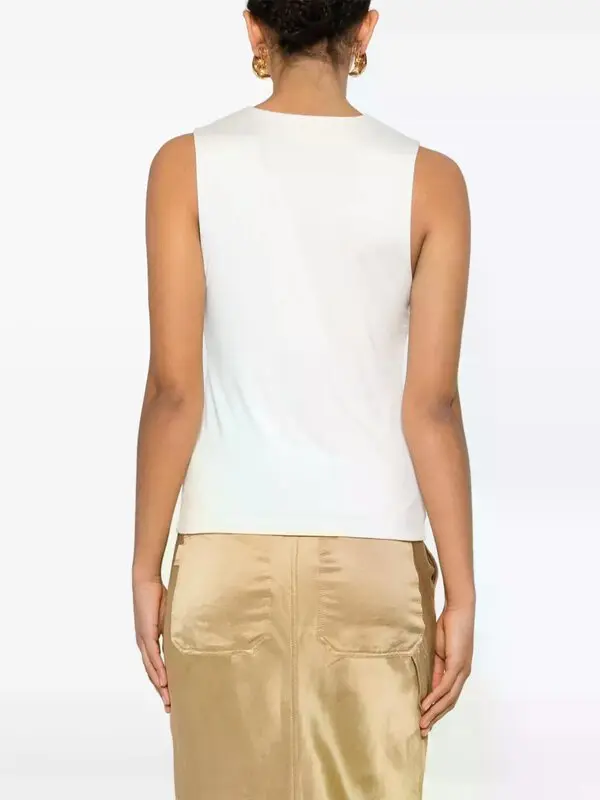 Vince Sleeveless Double-layer Top