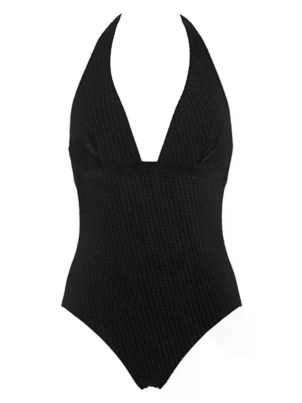 ERES Paillette Halterneck Swimsuit - Black