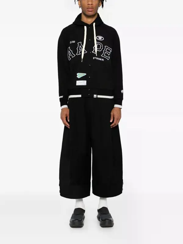 AAPE BY *A BATHING APE Patched Jacket - Black