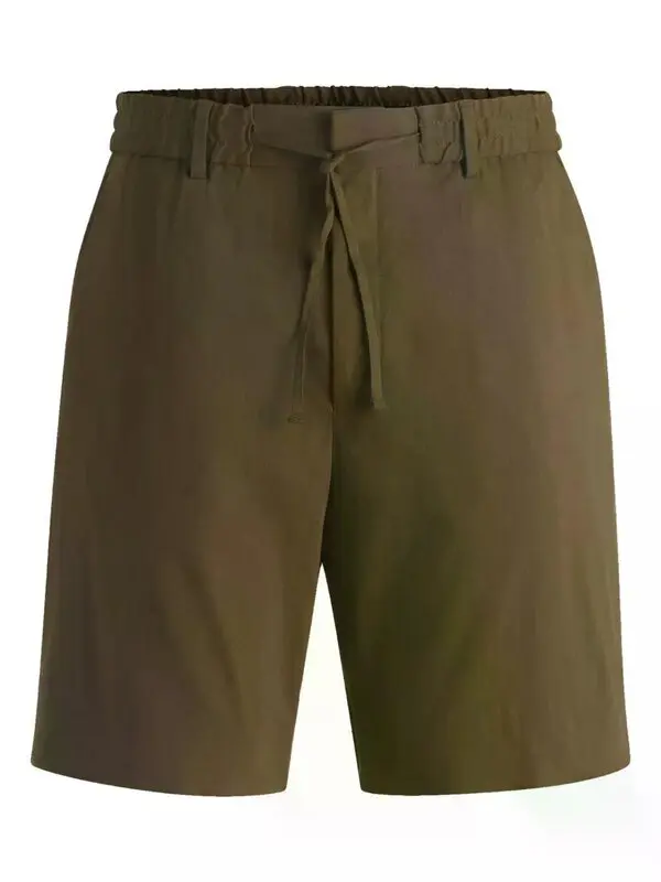 BOSS Drawstring Bermuda Shorts - Green