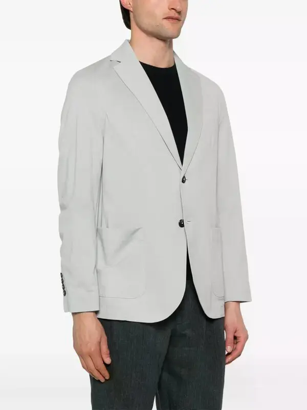 CIRCOLO 1901 Piqué-weave Blazer - Grey