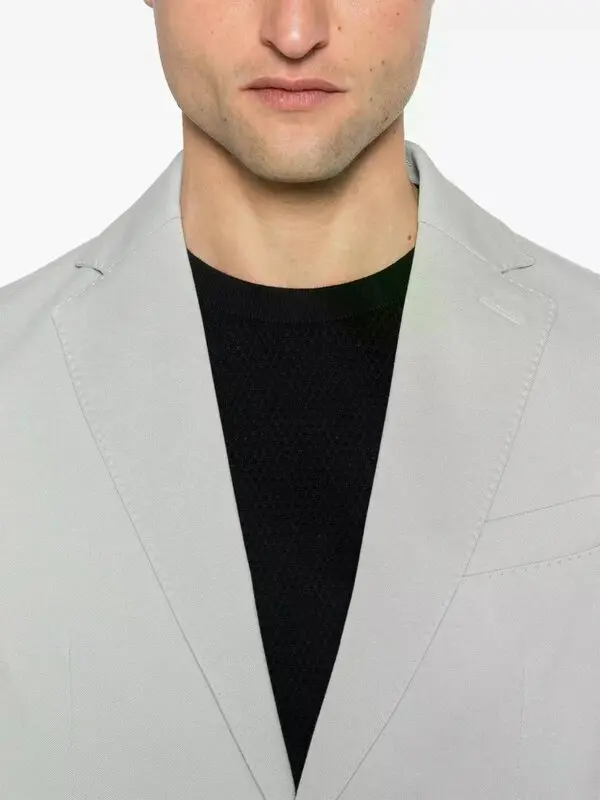 CIRCOLO 1901 Piqué-weave Blazer - Grey