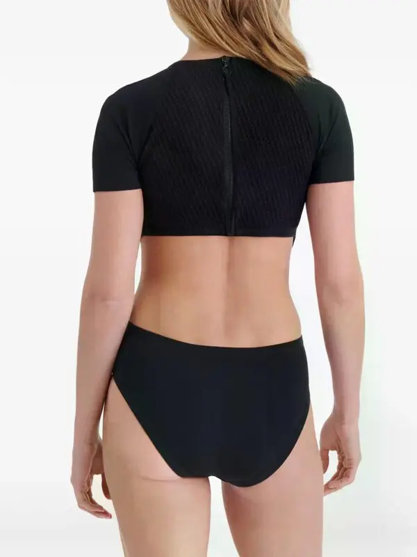 ERES Short Sleeve Cut-out Swimsuit
