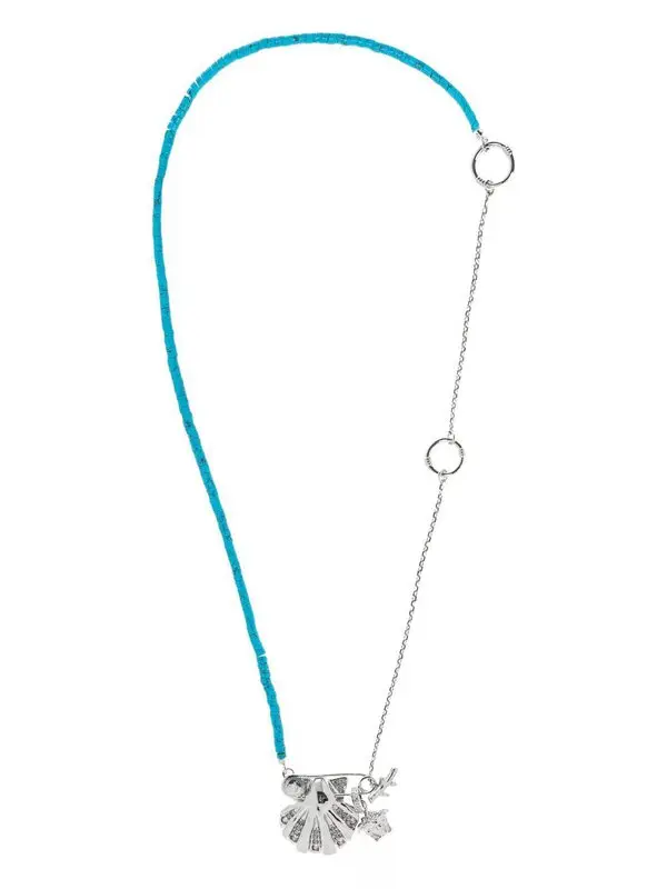 Versace Icons De La Mer Necklace - Silver