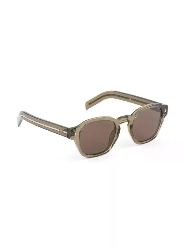 Prada Round-frame Sunglasses - Brown