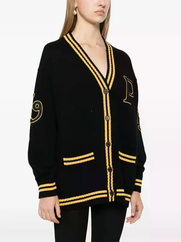 Prada Logo-appliqué Cardigan