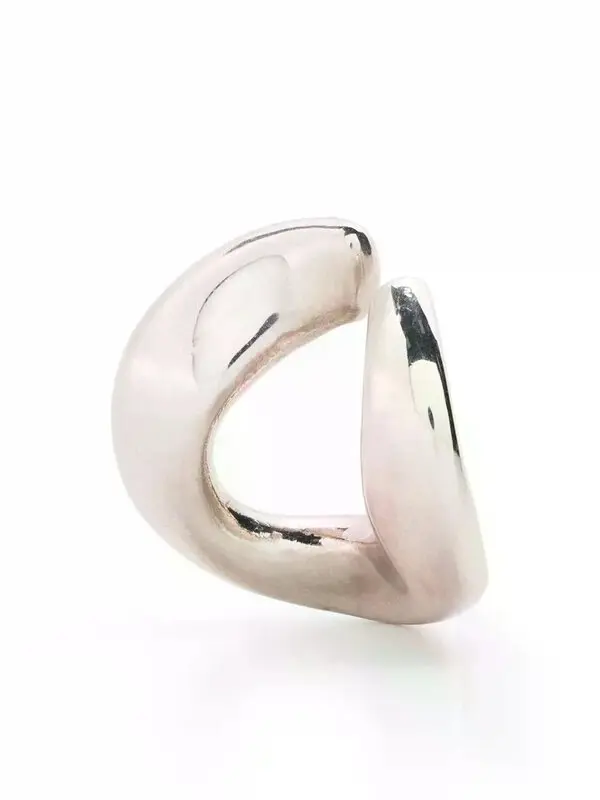 BEATRIZ PALACIOS Medium Recycled Sterling Ear Cuff - Silver