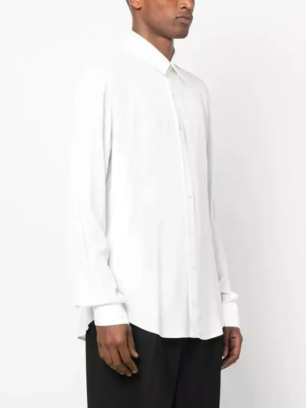 Patrizia Pepe Long-sleeved Button-up Shirt