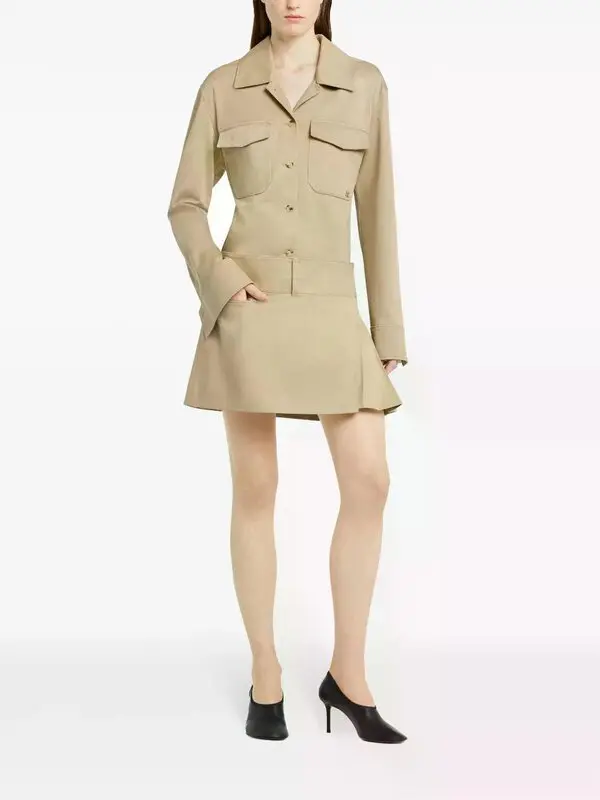 COURREGES Cotton Shirt - Neutrals