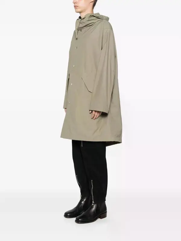 JIL SANDER Logo Print Parka