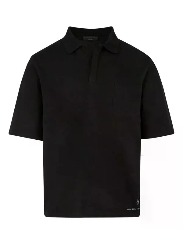 GIUSEPPE ZANOTTI Lr-63 Cotton Polo Shirt