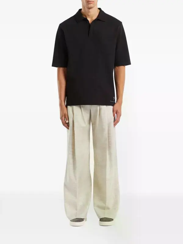GIUSEPPE ZANOTTI Lr-63 Cotton Polo Shirt
