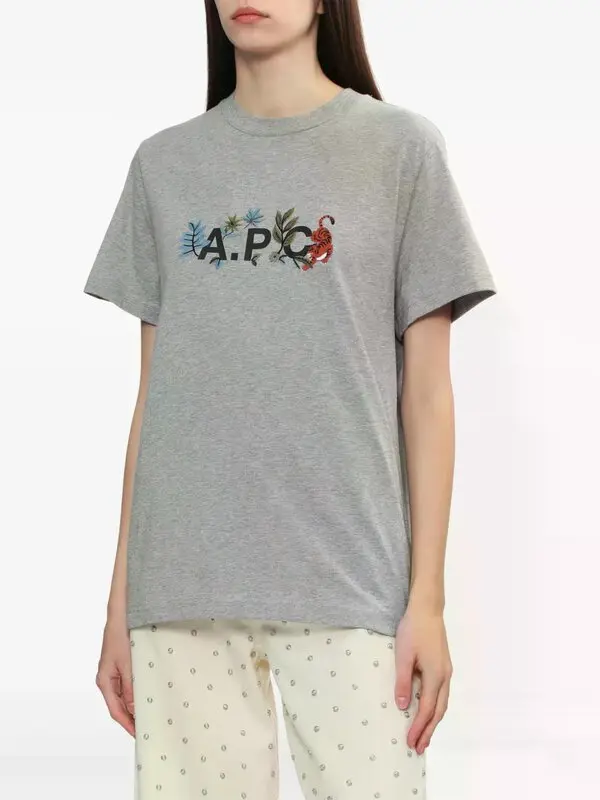 A.p.c. Logo-print T-shirt