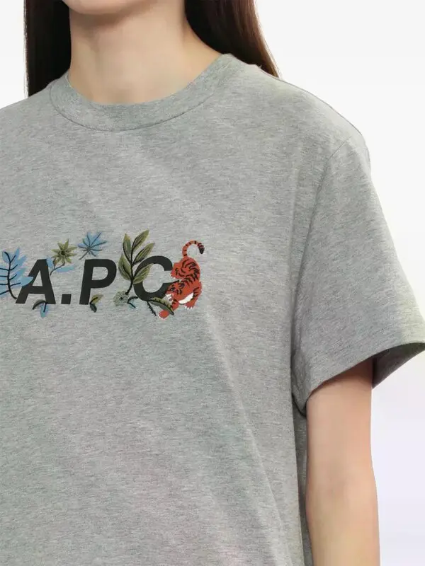 A.p.c. Logo-print T-shirt