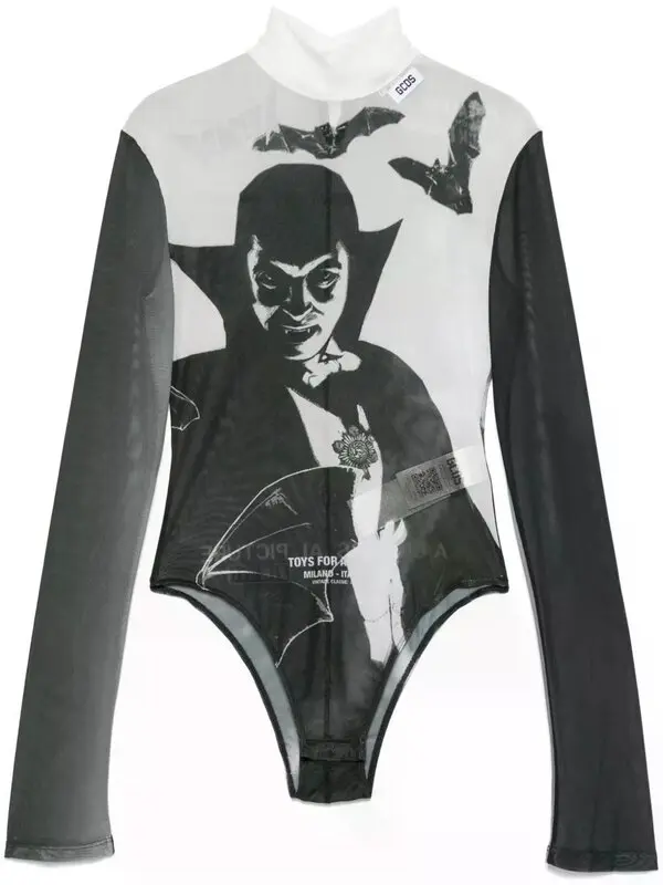 Gcds Graphic-print Bodysuit
