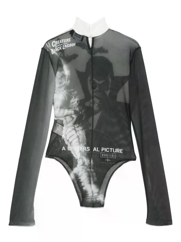 Gcds Graphic-print Bodysuit