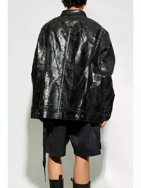Rick Owens Jumbo Worker Jacket - Black