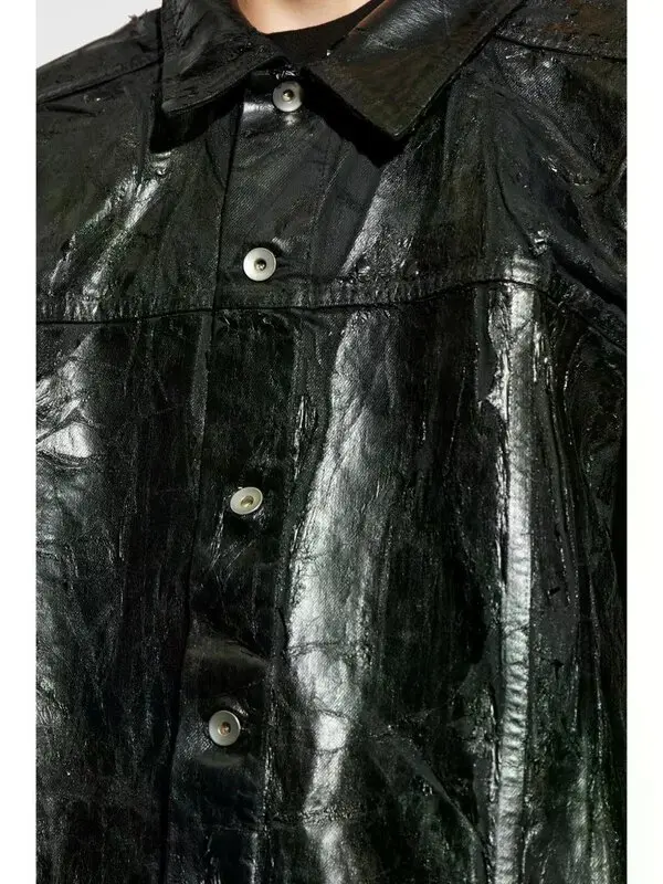 Rick Owens Jumbo Worker Jacket - Black
