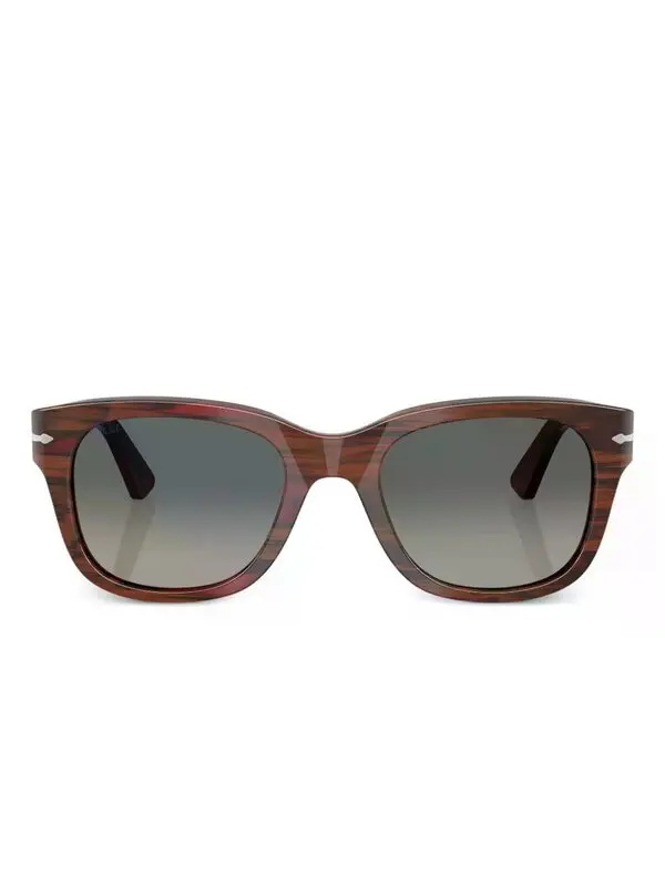 Persol Round-frame Sunglasses - Brown