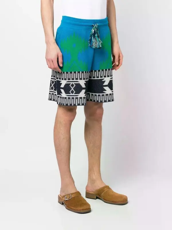Alanui Abstract-pattern Shorts