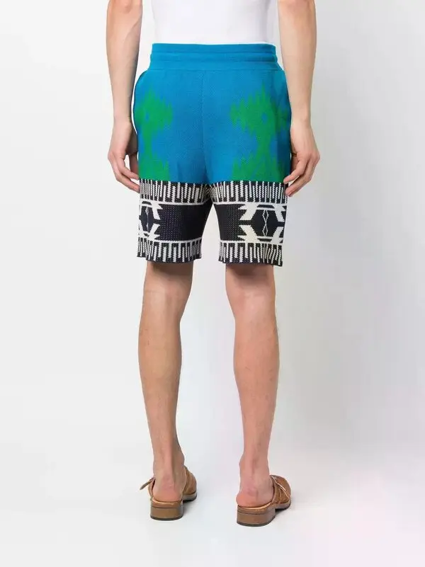 Alanui Abstract-pattern Shorts