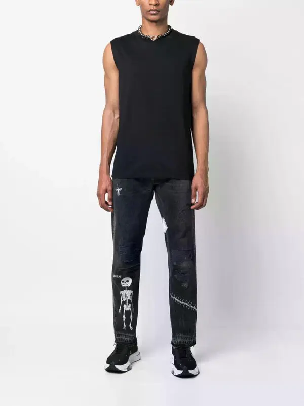 GALLERY DEPT. Mid-rise Straight-leg Jeans