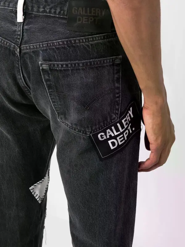 GALLERY DEPT. Mid-rise Straight-leg Jeans