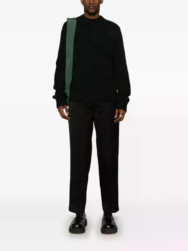 Burberry Logo-jacquard Cashmere Jumper