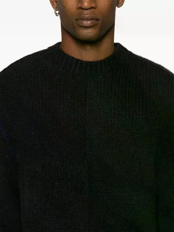 Burberry Logo-jacquard Cashmere Jumper