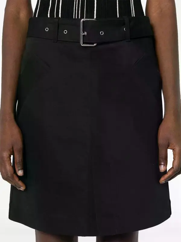 TOTEME Cotton Twill Trench Skirt