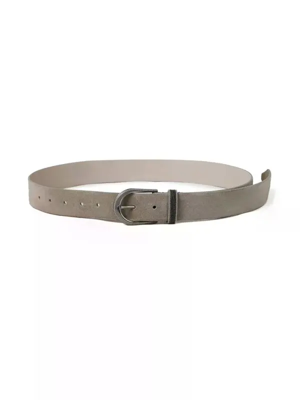 Brunello Cucinelli Leather Belt - Neutrals