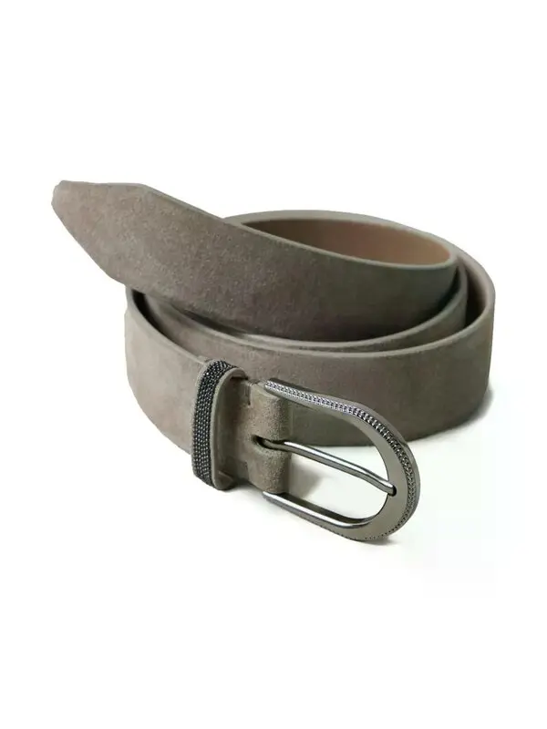 Brunello Cucinelli Leather Belt - Neutrals