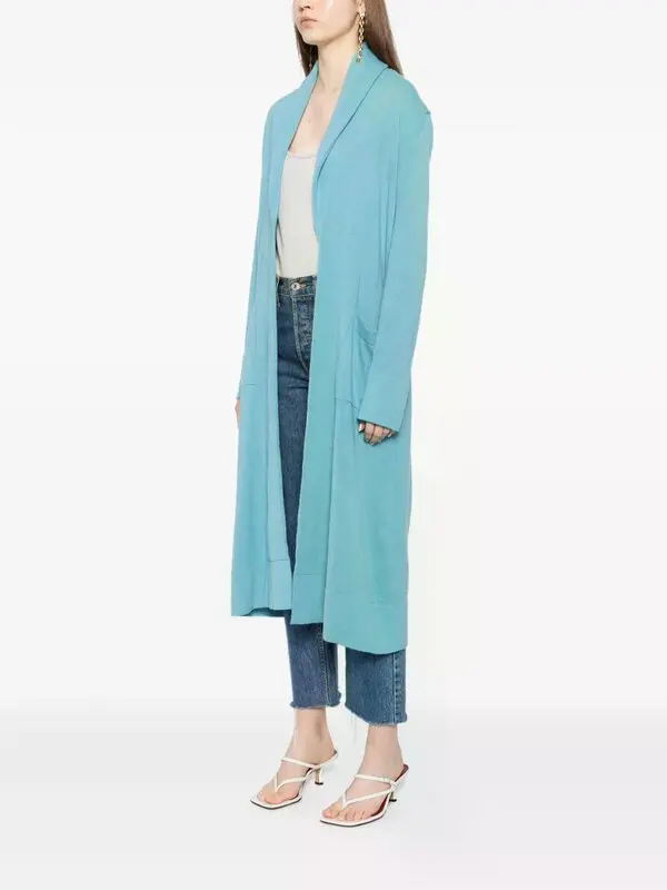 TEDDY CASHMERE Venezia Cashmere Cardigan-coat - Blue