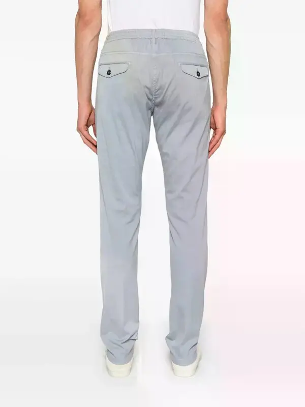 Eleventy Drawstring Straight-leg Trousers