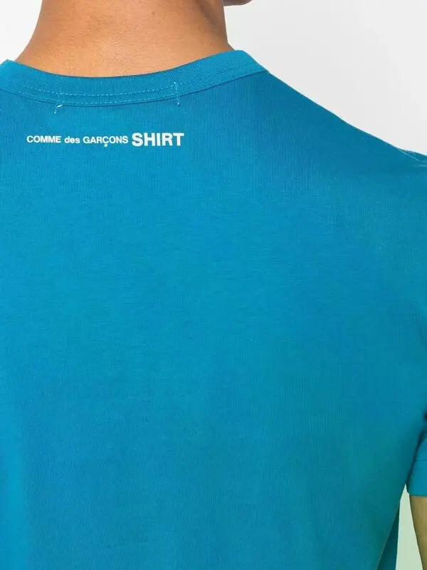 Comme Des Garçons Crew Neck T-shirt - Blue