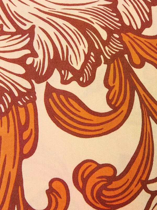 La DoubleJ Botanical-print Poplin Dress