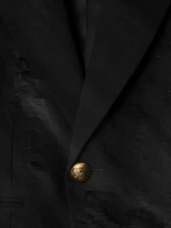 Burberry Wool Single-breasted Blazer