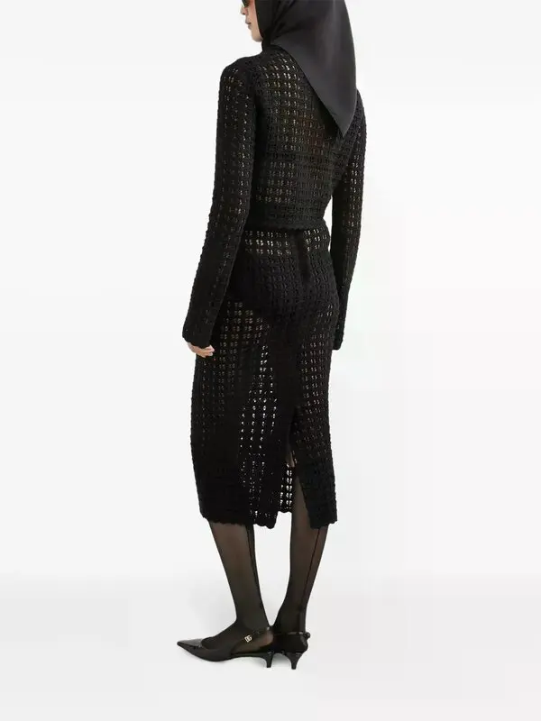Dolce & Gabbana Crochet-knit Cardigan