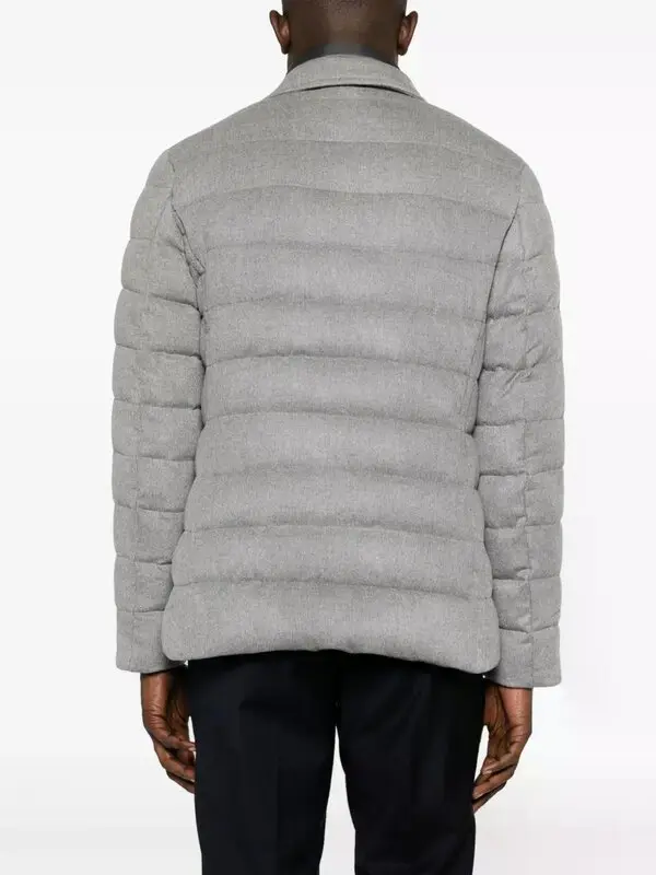 MOORER Quilted Down Blazer