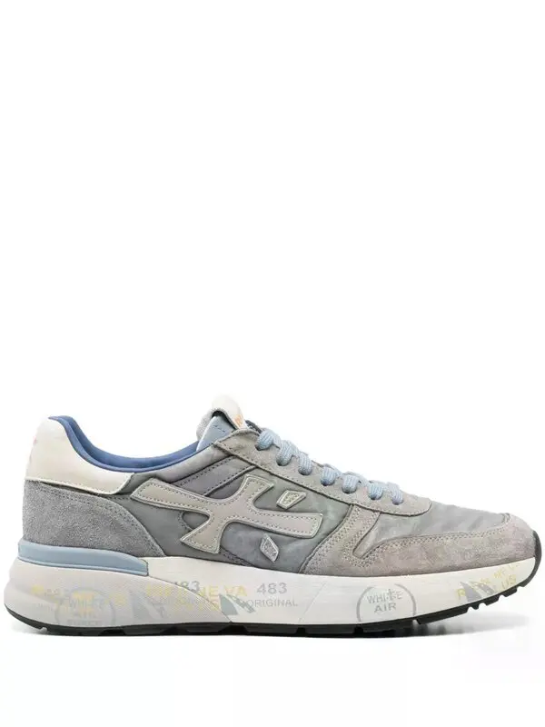 Premiata Mick 7247 Panelled Sneakers - Grey