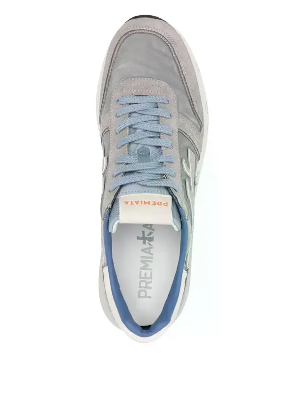 Premiata Mick 7247 Panelled Sneakers - Grey