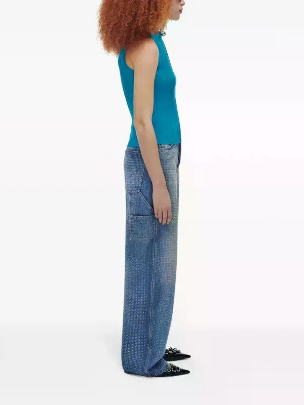 Marc Jacobs Fine-ribbed Merino-wool Tank Top